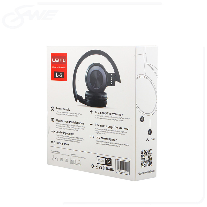 هدفون بلوتوث لیتو مدل 3L - فروشگاه اینترنتی صانع