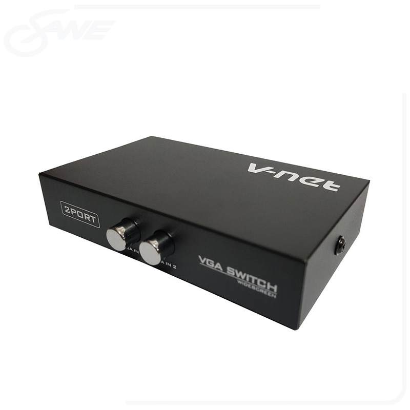 سوییچ VGA وی نت 2پورت دستی - فروشگاه اینترنتی صانع